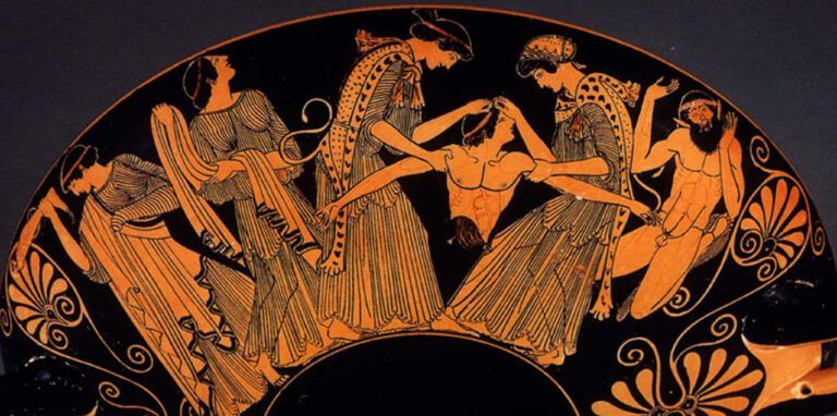 Athenian red-figure cup attributed to Douris – Comparative Guts